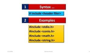 Include and define directives | PPTX