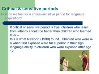 Included 3 the critical period 2013 | PPT