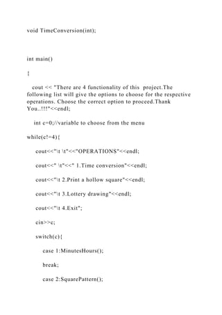#include iostream#includectimeusing namespace std;void.docx