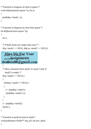 #includestdio.h#includestdlib.h structure of a stack node .pdf