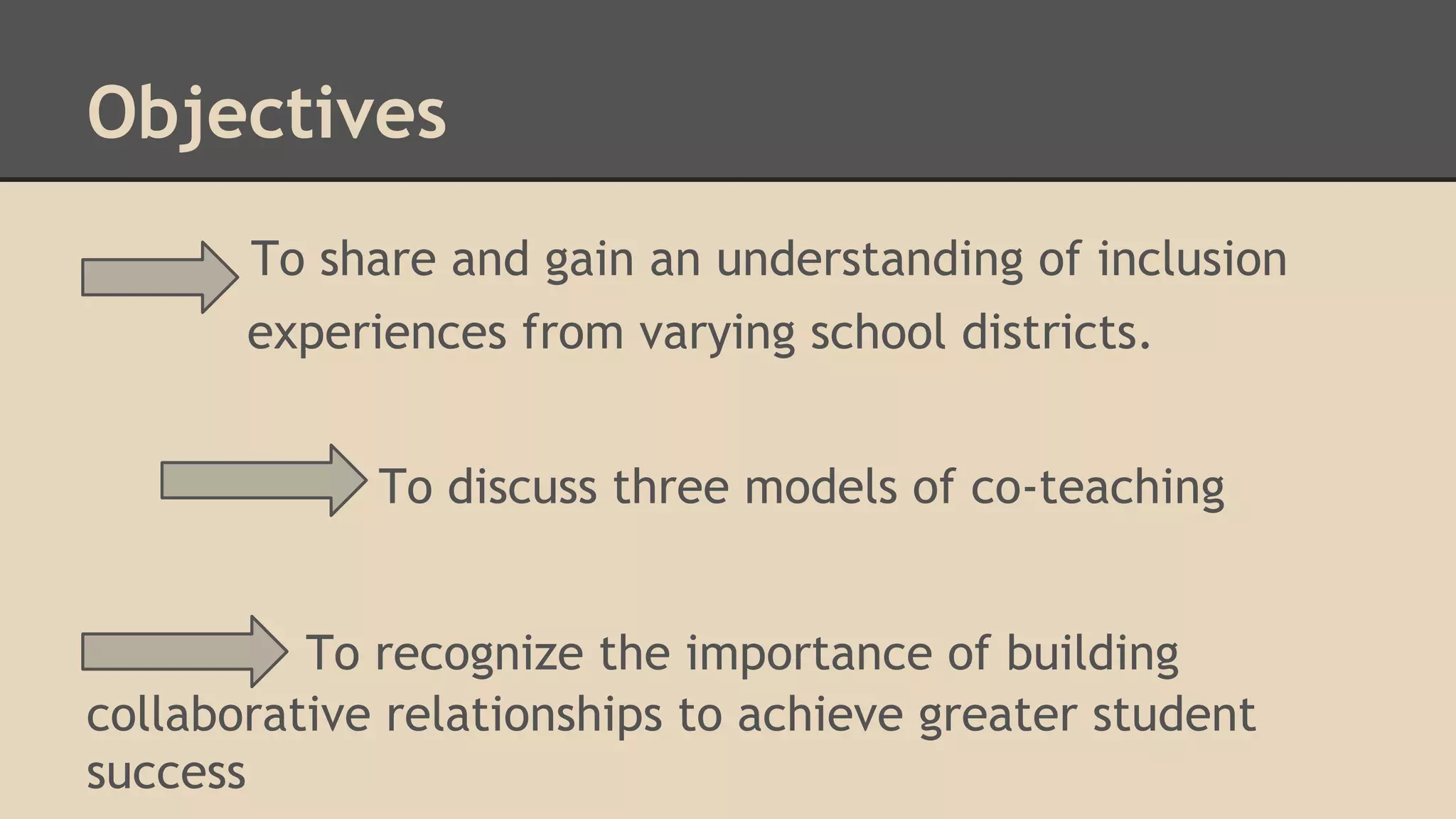Including inclusion sharing the classroom for student success | PDF