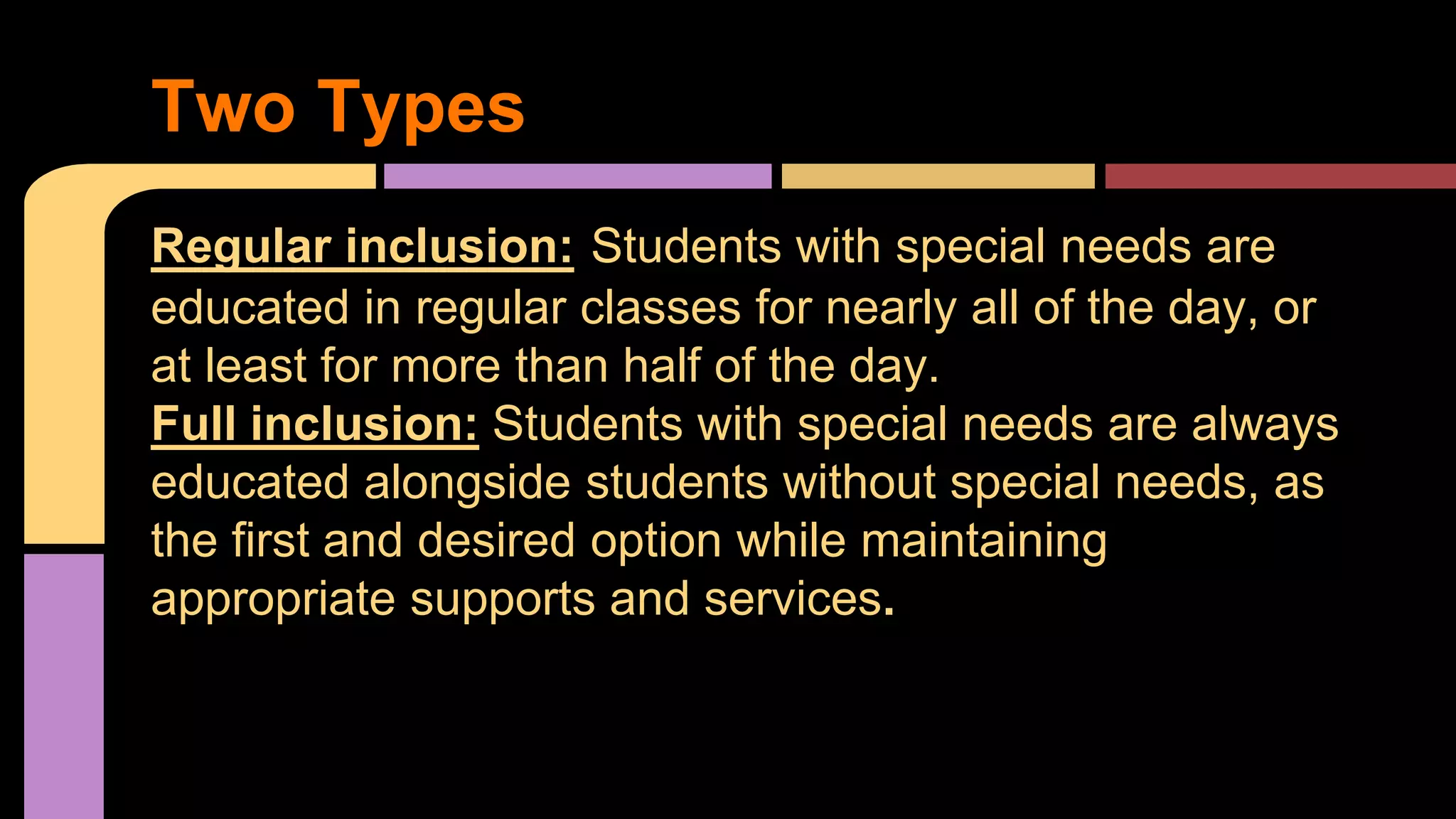 Inclusion | PPTX | Special Needs Kids | Parenting