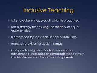 Inclusion and diversity | PPTX