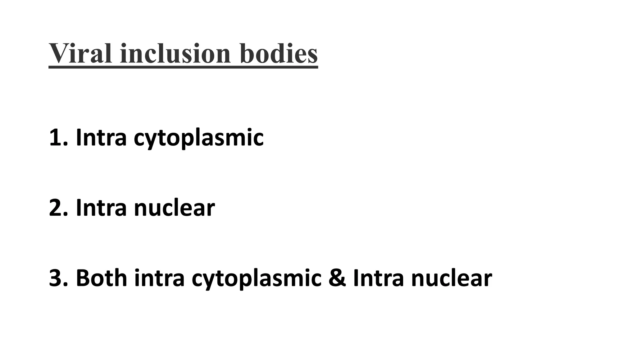Inclusion bodies | PPTX