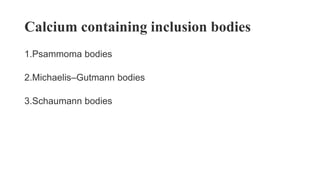Inclusion bodies | PPTX