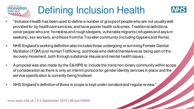 Inclusion health and lived experience, pop up uni, 3pm, 3 september 2…