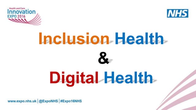 Inclusion Health and Digital Health | PPT