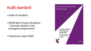 Inclusion Health in the Emergency Department | PPT