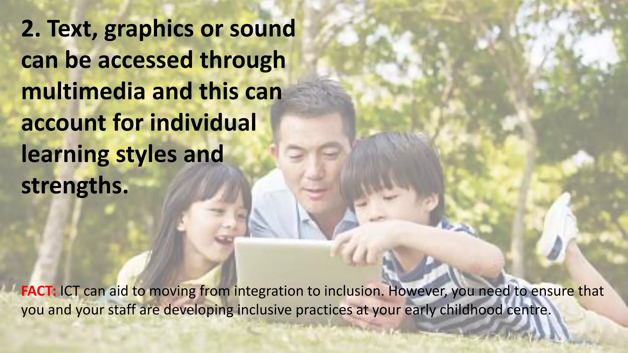 Inclusion in Early Childhood Education | PDF