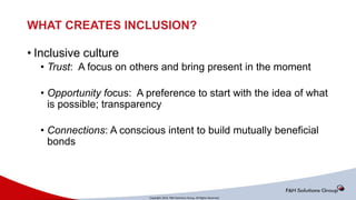 How Do We Get Everyone in the House: Building a Culture of Inclusion | PPT