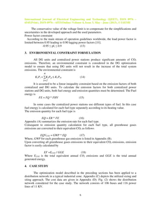 Inclusion of environmental constraints into siting and sizing | PDF