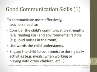 Inclusion Overview | PPTX | Special Needs Kids | Parenting