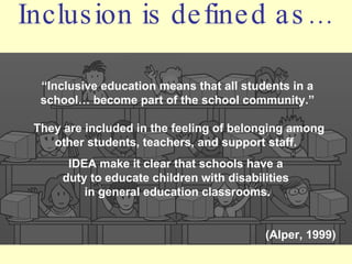 Cons of Inclusion Education | PPT