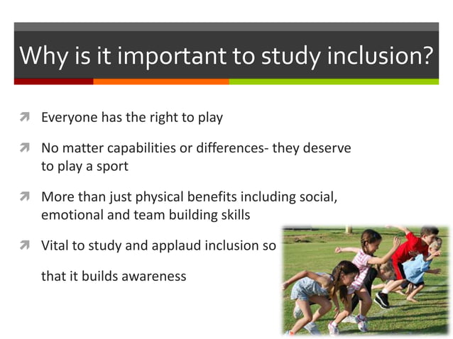 Inclusion in Sport | PPTX | Disabled Sports | Sports