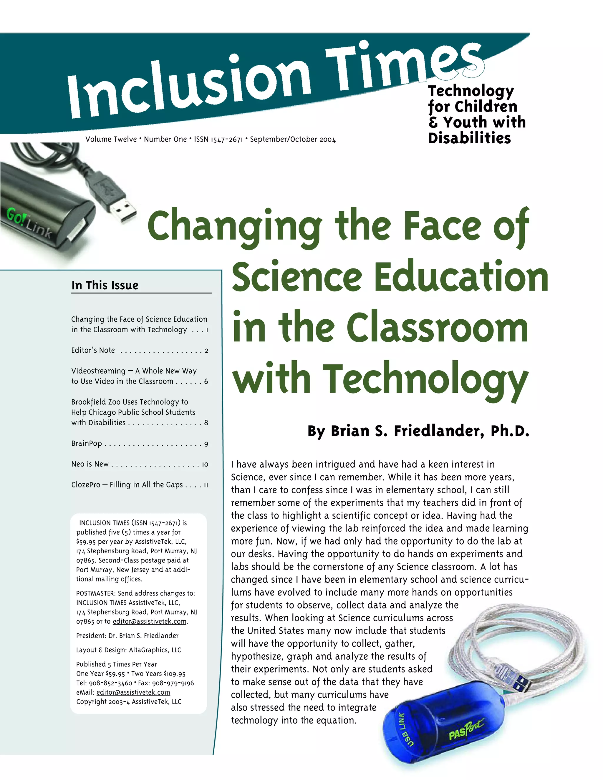 Inclusion Times V12n1 | PDF