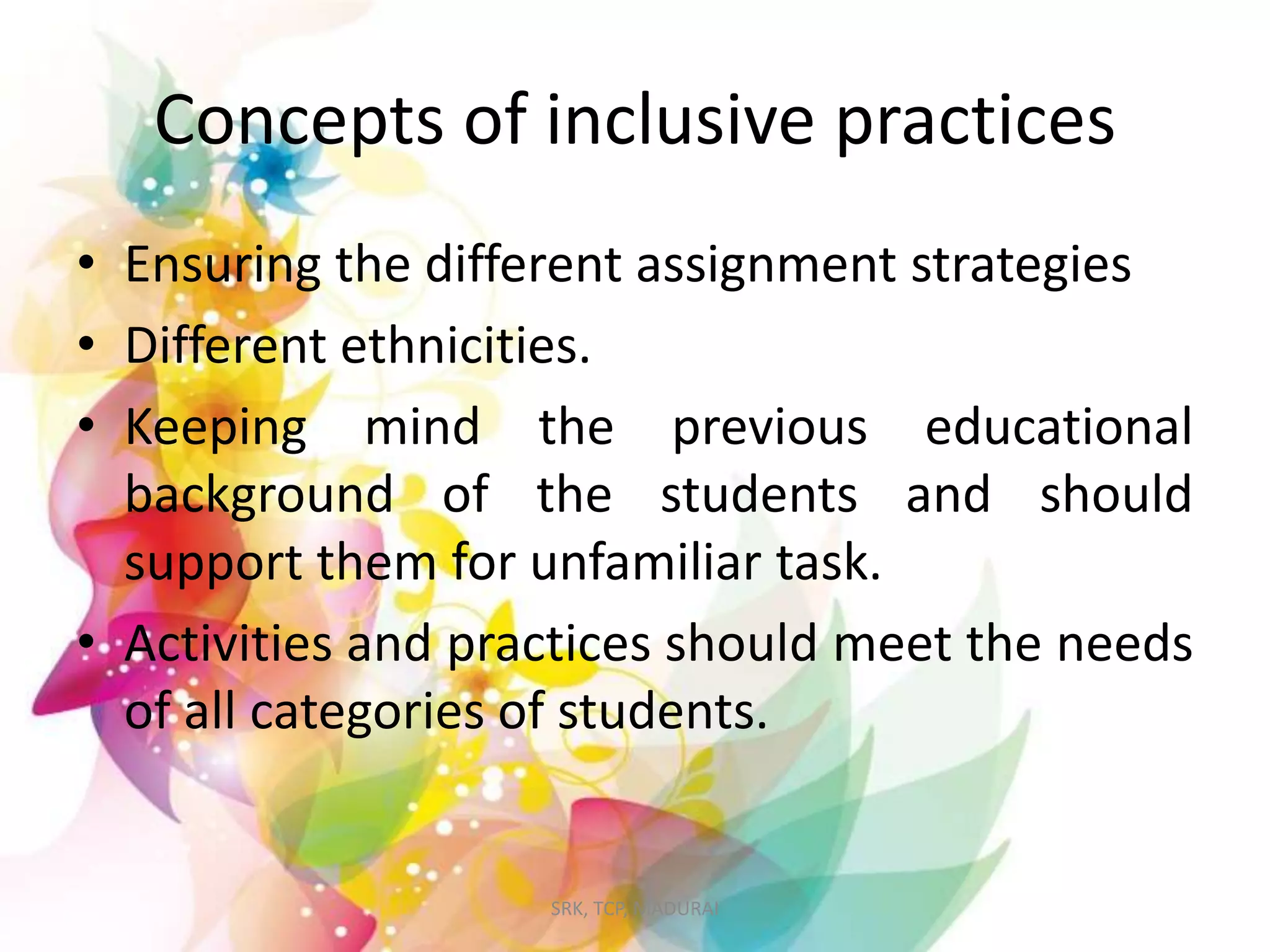 Assessment in Inclusive Practices | PPTX