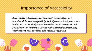 Inclusive Education in philippine settings | PPTX
