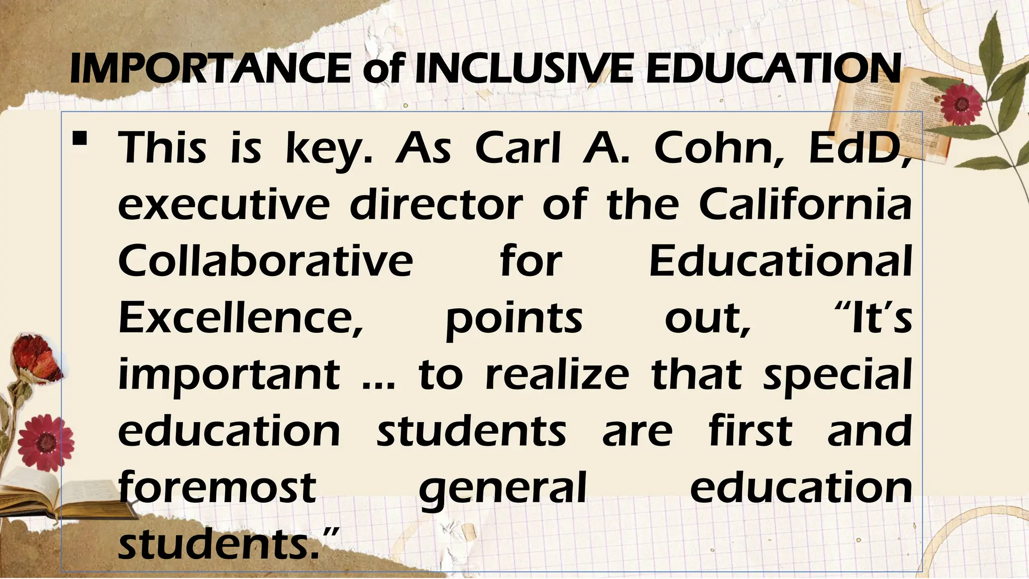 INCLUSIVE-EDUCATION- powerpoint lesson for teachers | PPTX