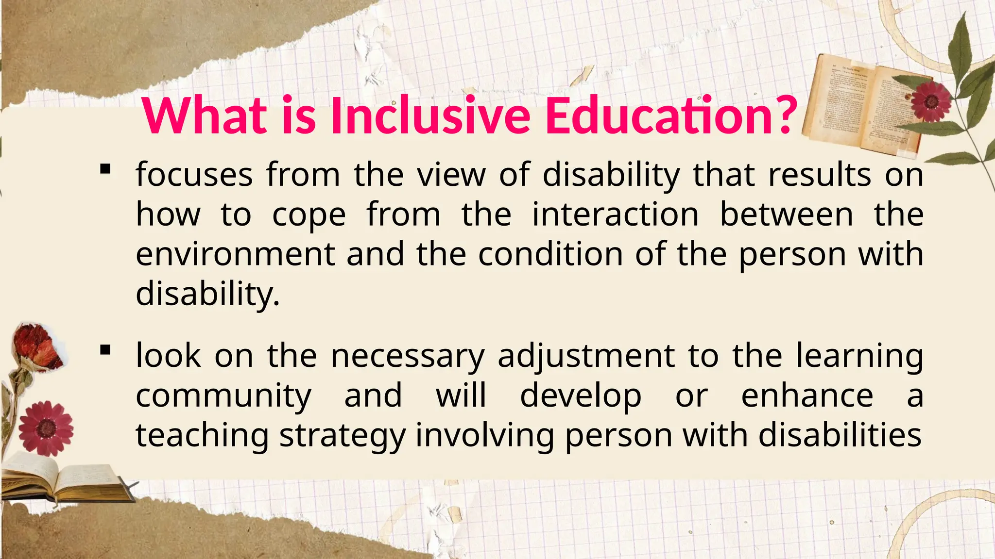 INCLUSIVE-EDUCATION- powerpoint lesson for teachers | PPTX