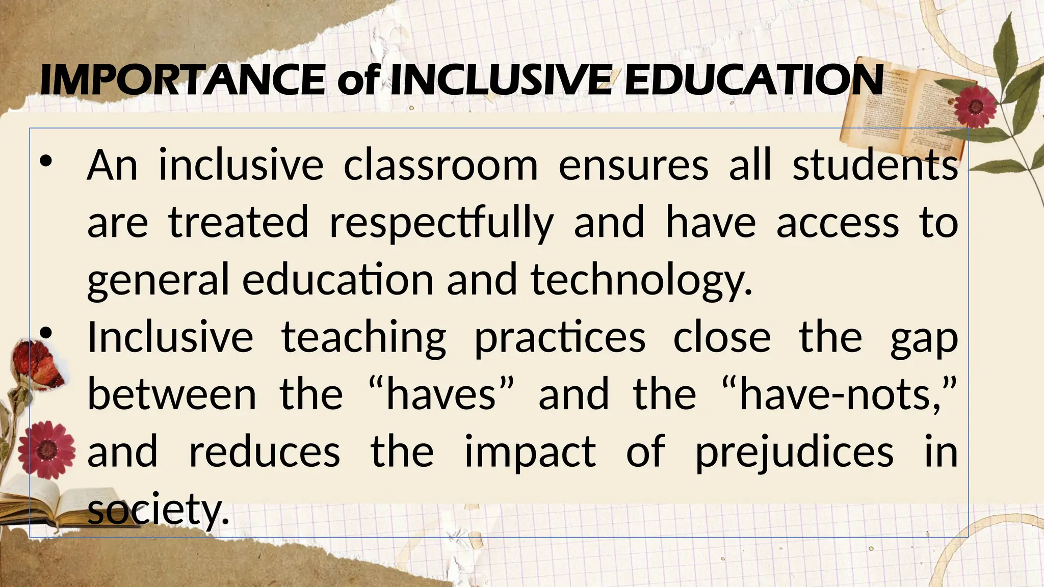 INCLUSIVE-EDUCATION- powerpoint lesson for teachers | PPTX