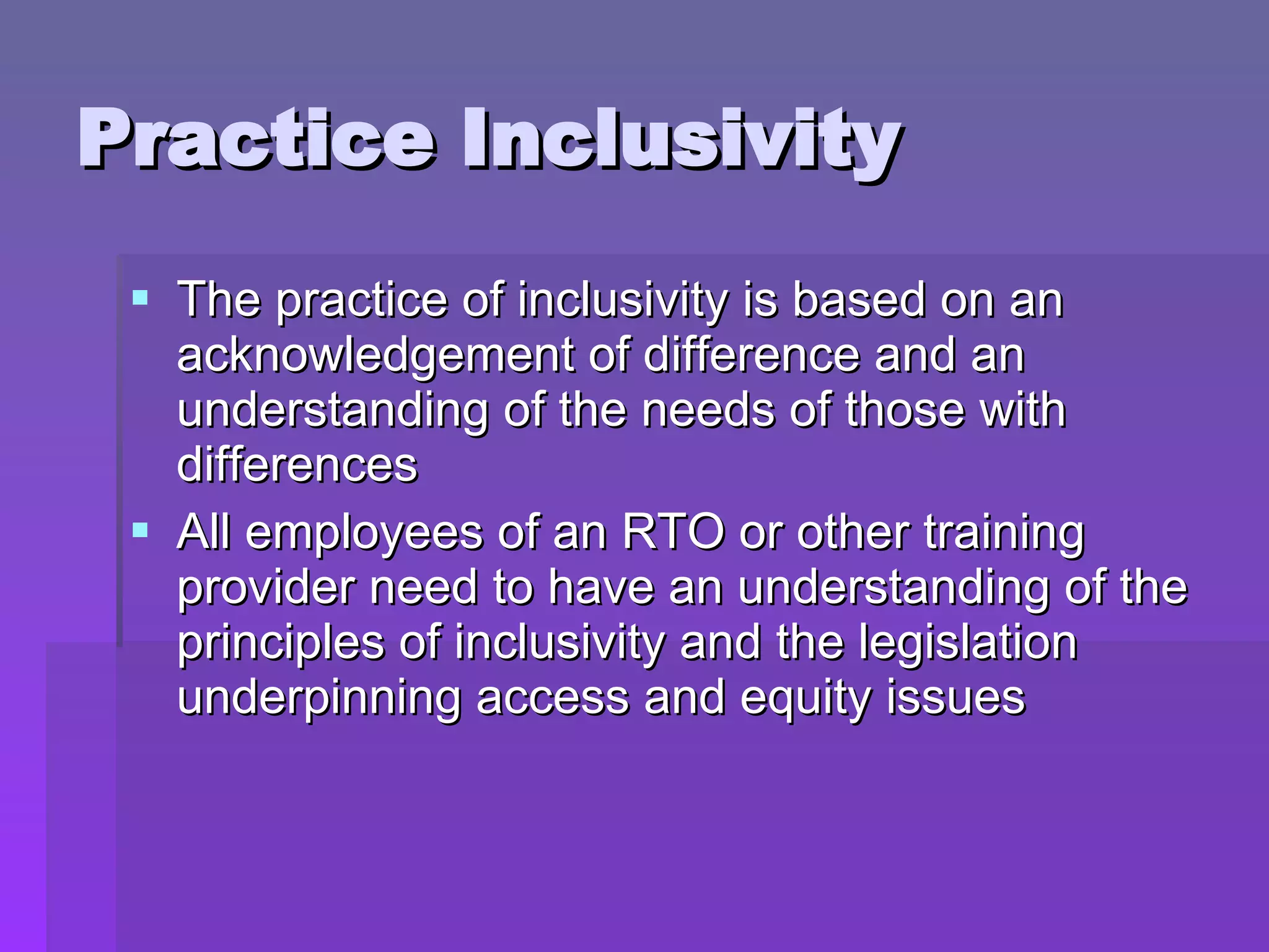 Inclusive Learning | PPT