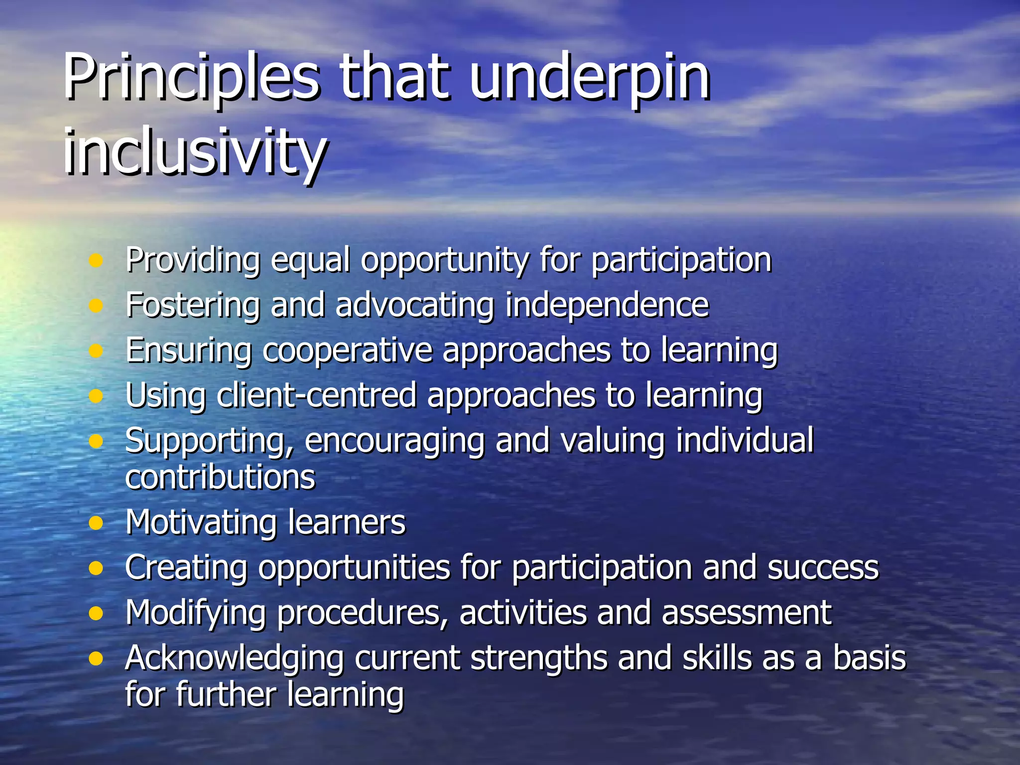 Inclusive Practices | PPT