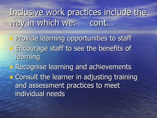 Inclusive Practices | PPT