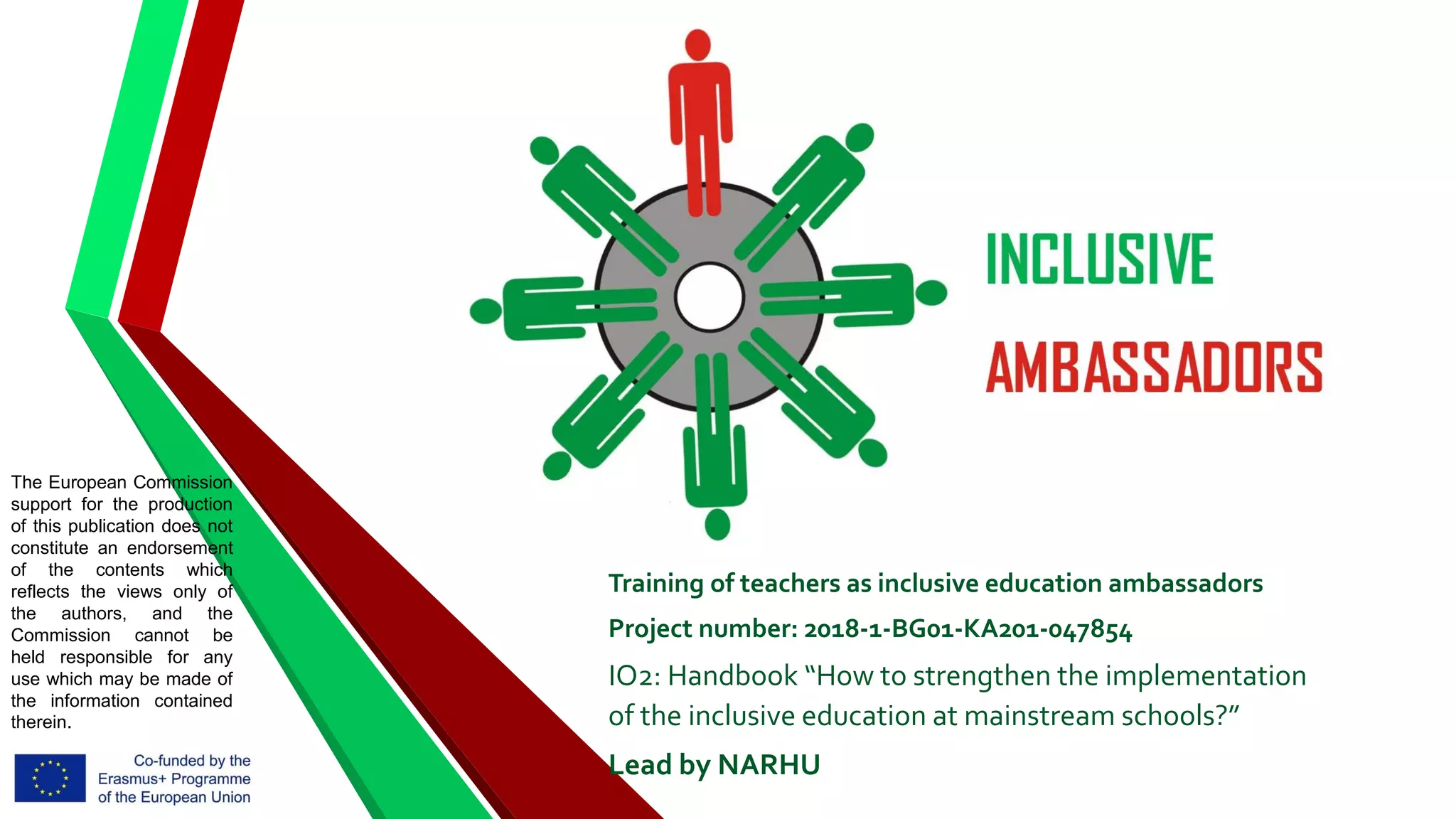 “Inclusive education is an investment for the future” | PDF