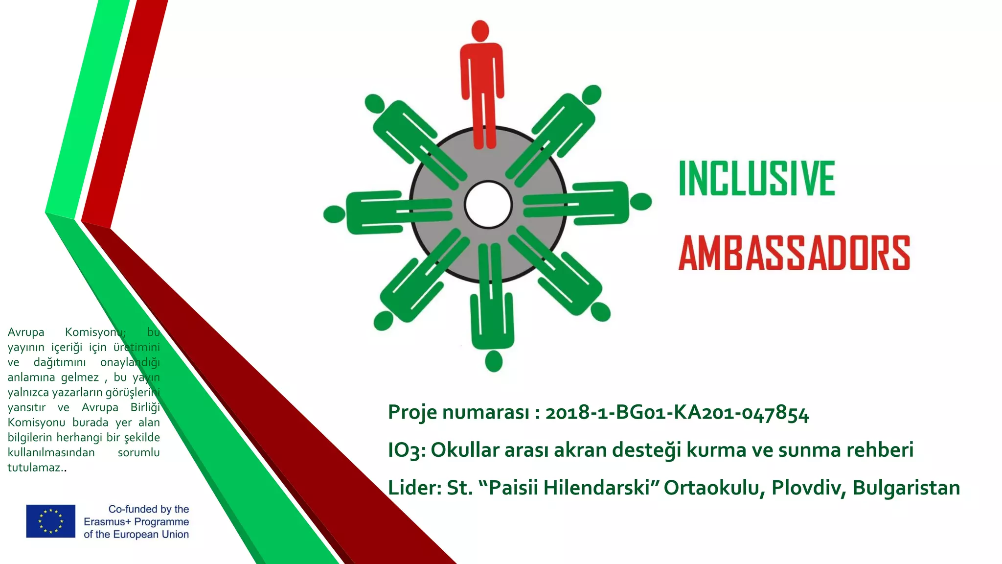 IO3: Okullar arası akran desteği kurma ve sunma/ aktarma rehberi | PPT