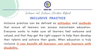 Inclusive Approach to Early Education (Foundation of Special and ...