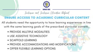 Inclusive Approach to Early Education (Foundation of Special and ...