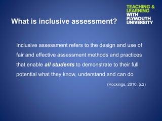 Pollyana Magne "Inclusive Assessment" | PPTX