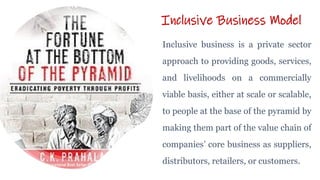 Inclusive business model | PDF
