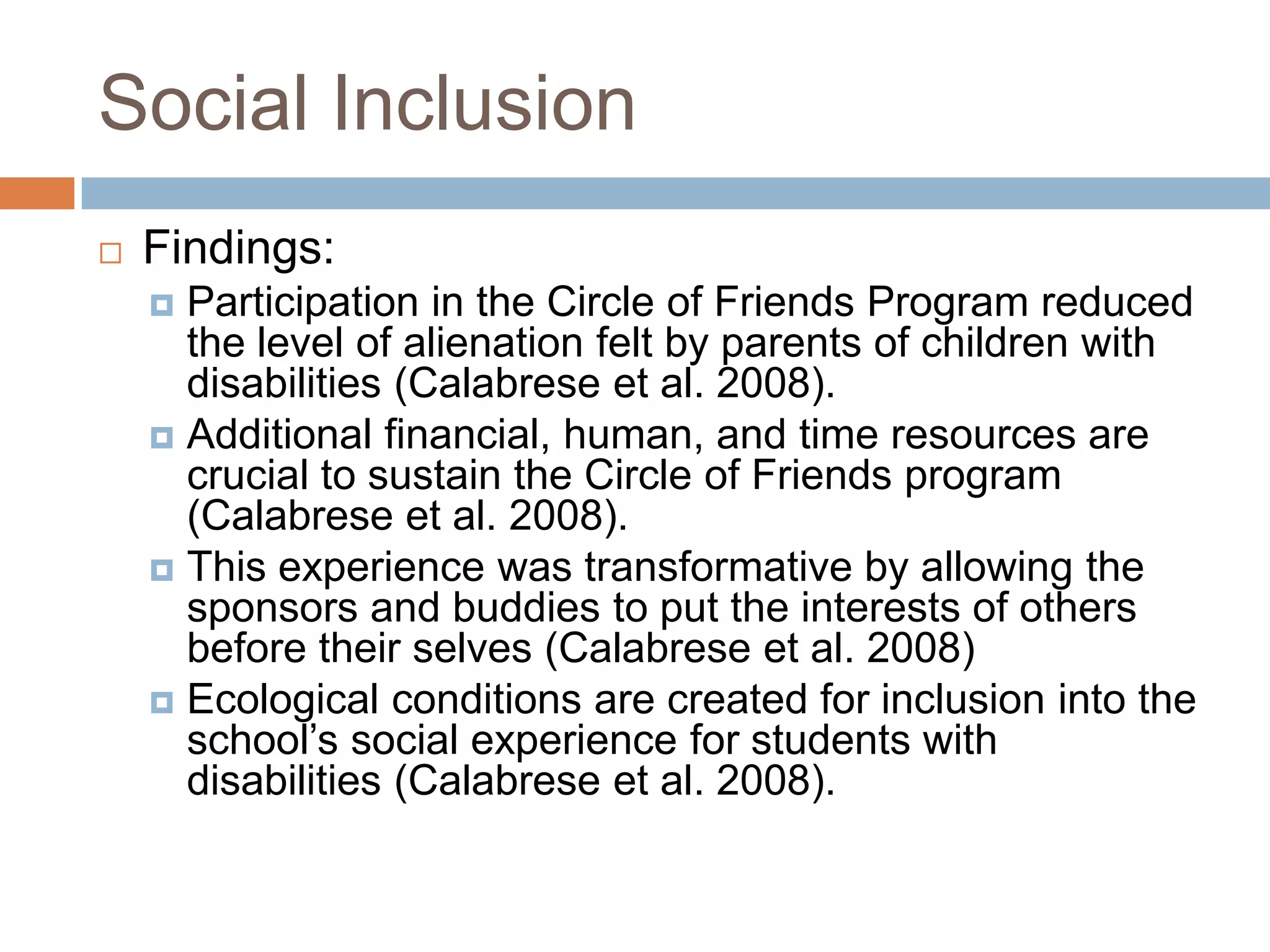 Inclusive Classrooms | PPSX