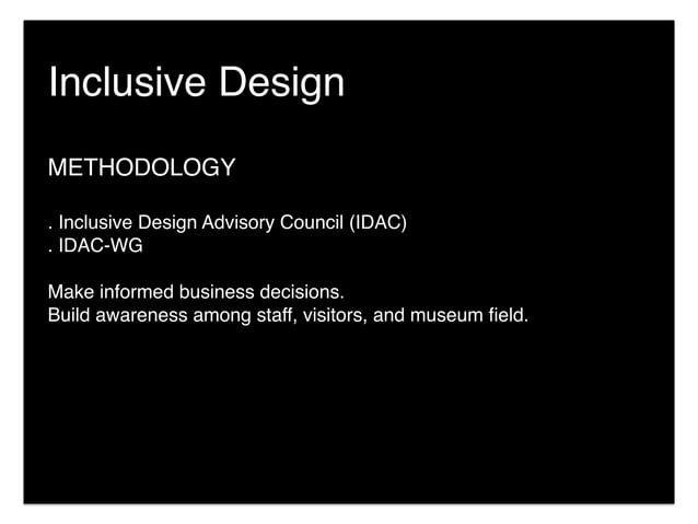 Inclusive Design Practices: Strategies and Skills for Museum ...
