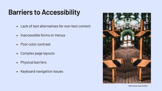 Inclusive Design: Website Accessibility with WordPress | PPT