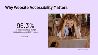 Inclusive Design: Website Accessibility with WordPress | PPT