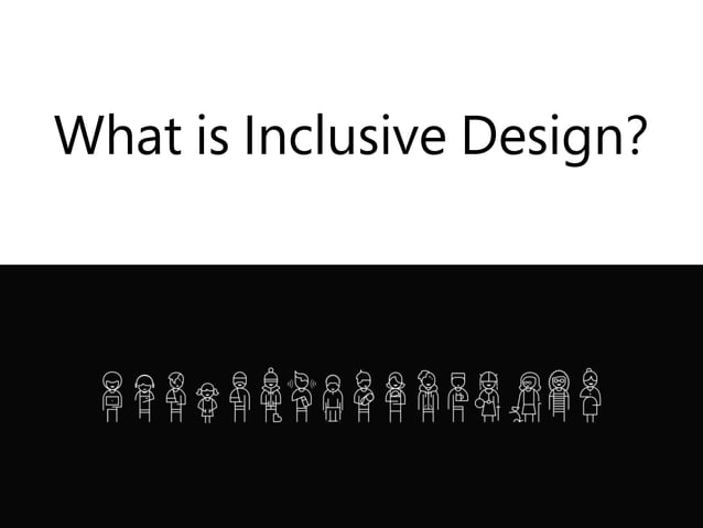 Inclusive design workshop | PPT