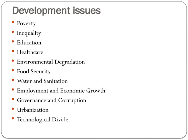 Inclusive Development, Principles of Inclusive Development | PPT