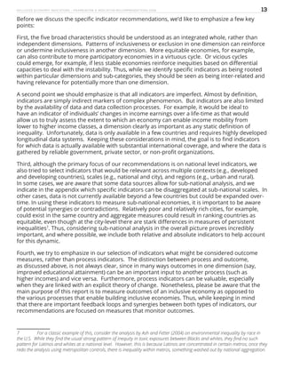 Inclusive Economy Indicators Full Report Dec 2016 | PDF