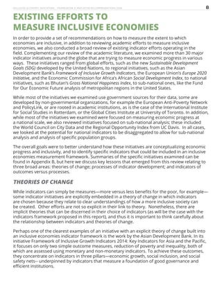 Inclusive Economy Indicators Full Report Dec 2016 | PDF