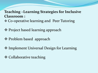 Introduction of Inclusive Education | PPTX