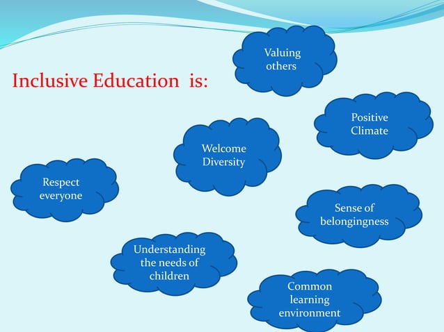 Introduction of Inclusive Education | PPTX | Special Education | Education