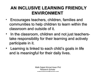 Inclusive education | PPT