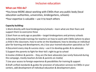 Inclusive education | PPT