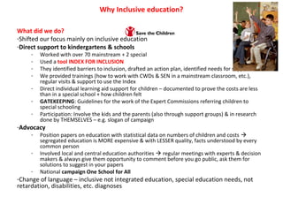 Inclusive education | PPT