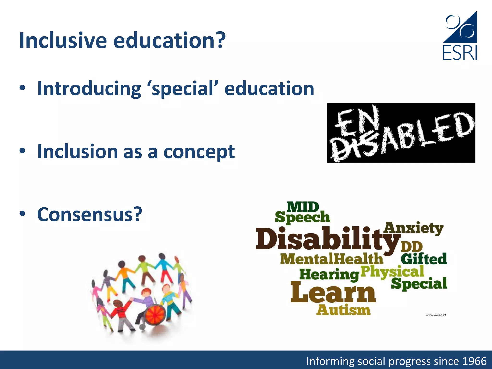 An Irish Solution? Developing Inclusive Education in Ireland | PDF