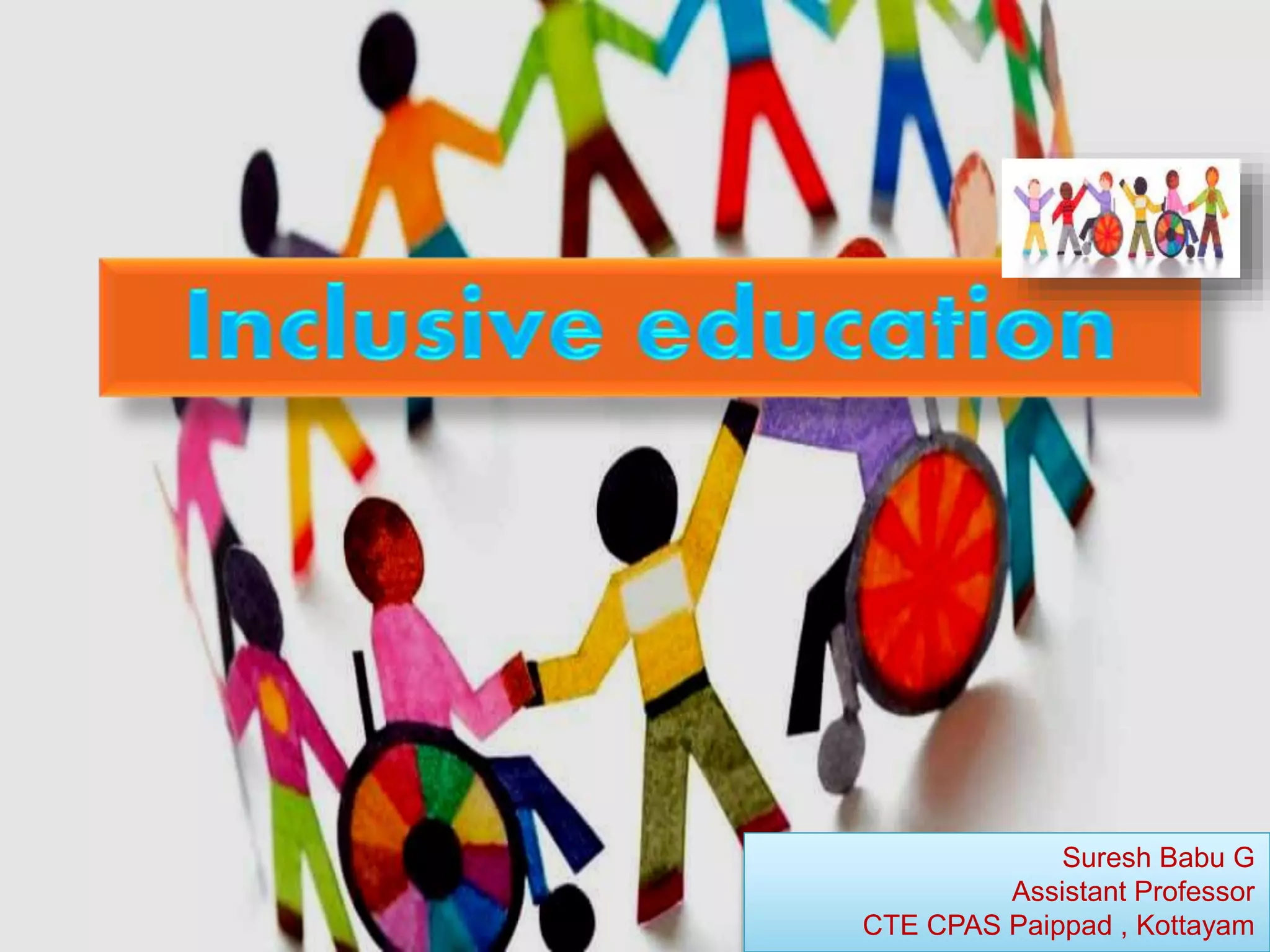 Inclusive education - Definition, concept and significance of Inclusive ...