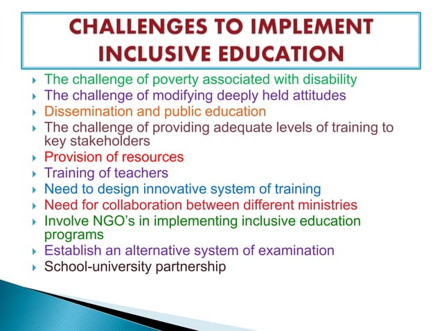 Inclusive education - Definition, concept and significance of Inclusive ...