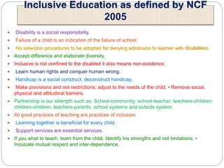 Inclusive education - Definition, concept and significance of Inclusive ...